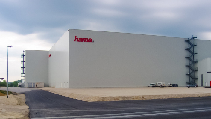 HAMA Hochregallager Monheim - Treppentürme - Haegele-Boehm